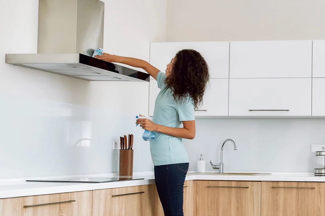 Steps to Clean Stainless Steel Range Hood | Hauslane